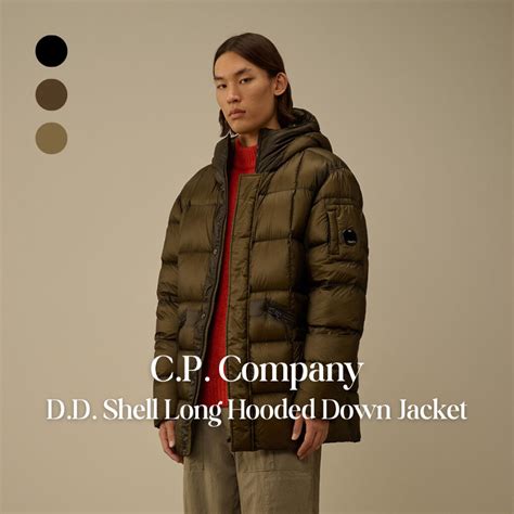 【代購】cp Company Dd Shell Long Hooded Down Jacket 長版連