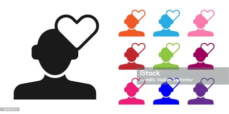 검은 깨진 마음 또는 흰색 배경에 고립 된 이혼 아이콘 사랑의 상징 발렌타인 다채로운 아이콘을 설정합니다 벡터 개념에 대한 스톡 벡터 아트 및 기타 이미지 Istock