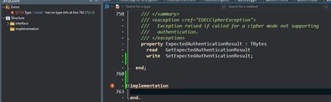 Delphi Compiler Error E2134 Starts After A Month Of Compiling Without Any Errors Stack Overflow