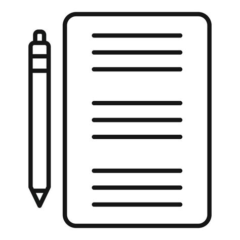 Scenario Activity Icon Outline Vector Film Movie 15205179 Vector Art At Vecteezy