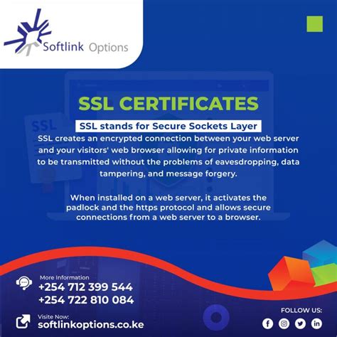 softlink options limited on linkedin sslcertificates websitesecurity