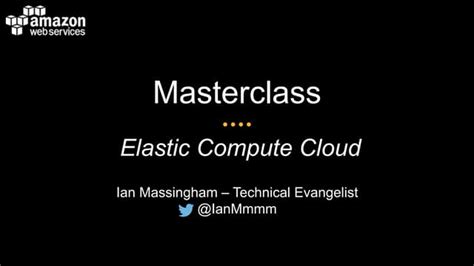 Ec2 Masterclass From The Aws User Group Scotland Meetup Pdf