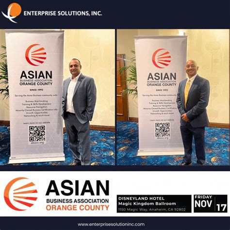 Enterprise Solutions Inc On Linkedin Anaheim Abaoc Asian
