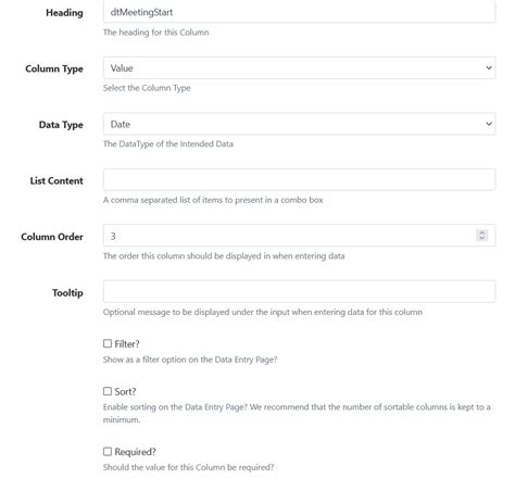 Dataset Sql Filter Format In V4 For Meeting Room Schedule Cms