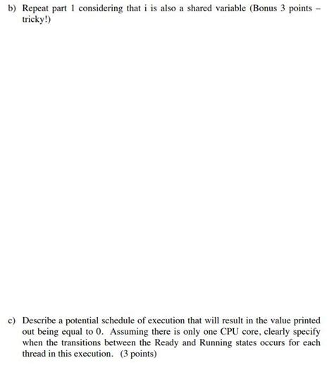 Solved Int Count 1 Shared Variable Since Its Global Void