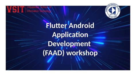 Flutter Fundamentals For Beginners Of Android Development Ppt