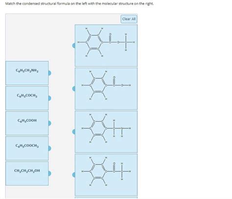 Solved Use The Structural Formulas Below To Determine The Chegg Com