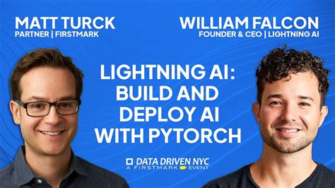 Build And Deploy Ai With Pytorch Lightning Ai Founder And Ceo William
