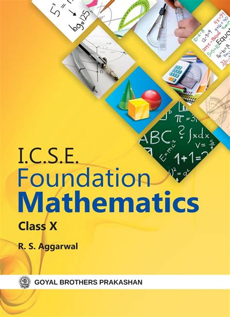 Icse Foundation Mathematics Part 2 For Class X R S Aggarwal Books