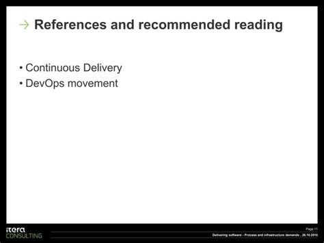 Delivering Software Process And Infrastructure Pptx Computing