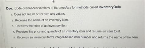 Solved Due Code Overloaded Versions Of The Headers For