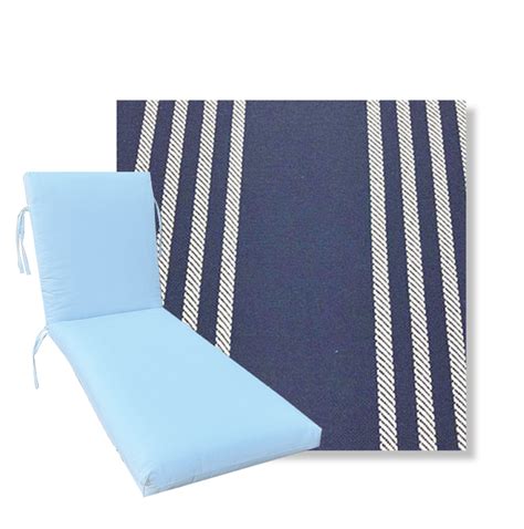 Classic Premium Universal Chaise Lounge Cushions Revolution Fabric