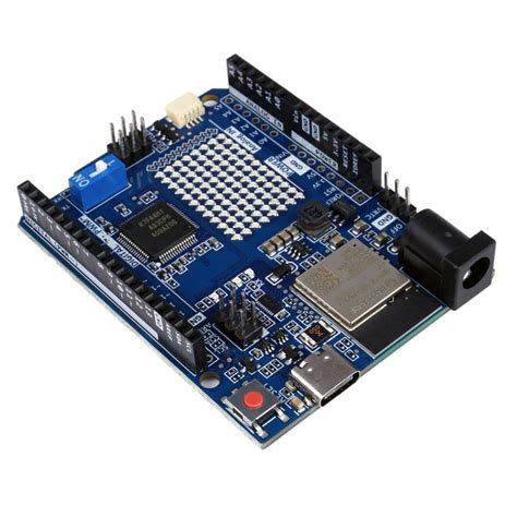 Mikrokontroler Uno R4 Wifi Zgodny Z Arduino Cortex M4 48mhz 256kb Flash Usb C
