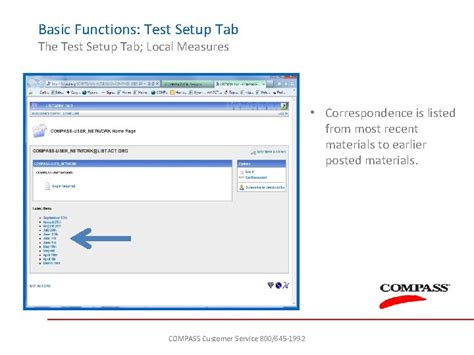 Compass Software System Navigation And Test Launch Compass