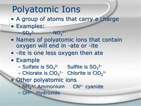 Ppt Writing Formulas For Multivalent Ionic Compounds Powerpoint