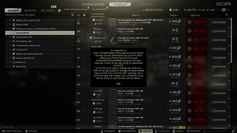 Error When Moving Transfering Buying Items Trash Bin SPT Mods