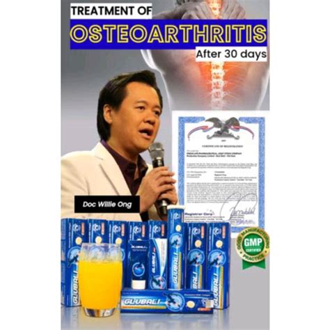 Glubali Effervescent Tablet Relieve In Sciatica And Osteoarthritis Fda Approved Shopee