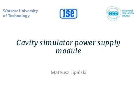 Ppt Rf Cavity Module Powerpoint Presentation Free Download Id5343835