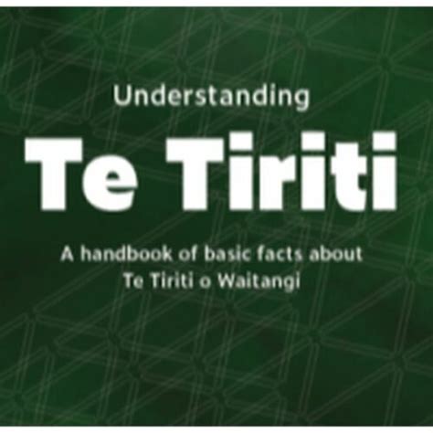 Understanding Te Tirti Learning Network NZ