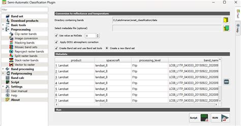 Land Cover Classification Using Qgis Lakshmanan
