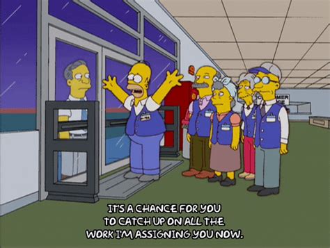 Homer Simpson Work  Find And Share On Giphy