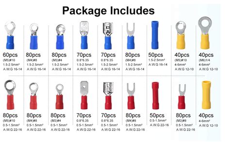 China Customized Crimp Terminal Assorted Electrical Wire Cable