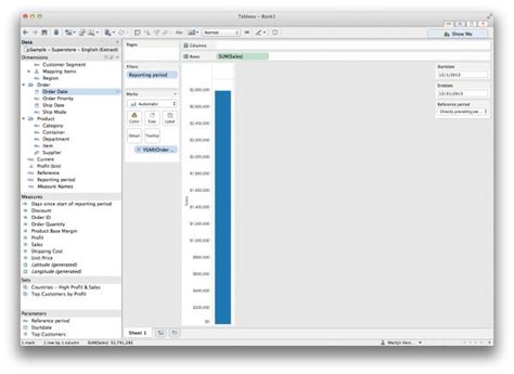 Plotting Two Different Time Series On The Same Line Graph In Tableau Talk Data To Me Data
