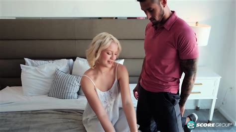 Blonde Beauty Annalena Reno Enjoys A Valentine S Day Sucking And Fucking