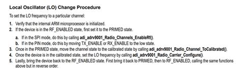 Unable To Change Carrier Frequency Back To TES Configured Frequency Q A TES GUI Software