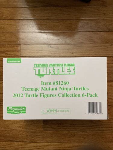 Playmates Nickelodeon Tmnt 2012 6 Figure Shellraiser Bundle Pack Set Ships Now 4609416346
