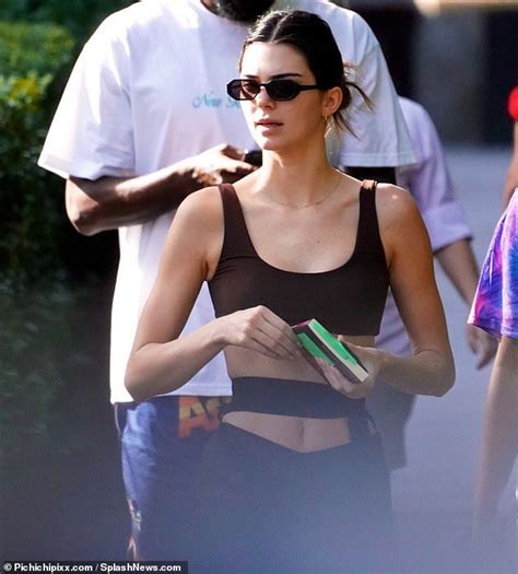 Kendall Jenner Sizzles In All White After Meeting Up With Ben Simmons