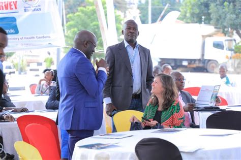 Launch Mis Usaid Pmi Globalfund Ubos Gou Icf Dr Agaba Bosco