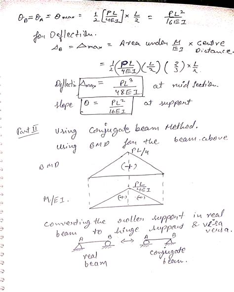 [solved] Solve Using Moment Area Method And Conjugate Beam Method Course Hero