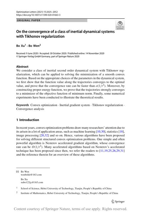 On The Convergence Of A Class Of Inertial Dynamical Systems With Tikhonov Regularization