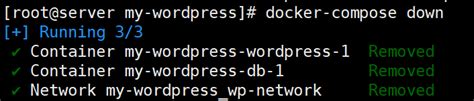 用docker compose一键部署wordpress mysql docker compose部署wordpress csdn博客