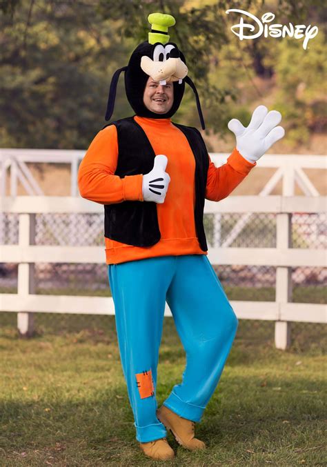Deluxe Plus Size Mens Goofy Costume