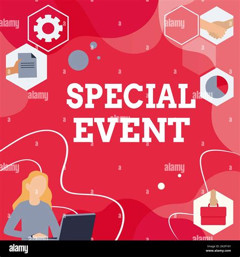 Handwriting Text Special Event Word Written On Function To Generate