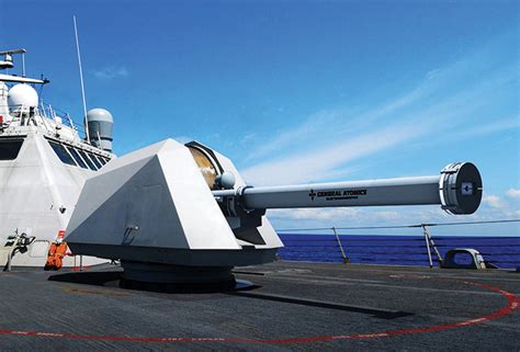 Navys Electromagnetic Railgun Project Progressing
