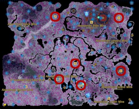 Zelda Tears Of The Kingdom Poe Bargainer Statue Locations Map
