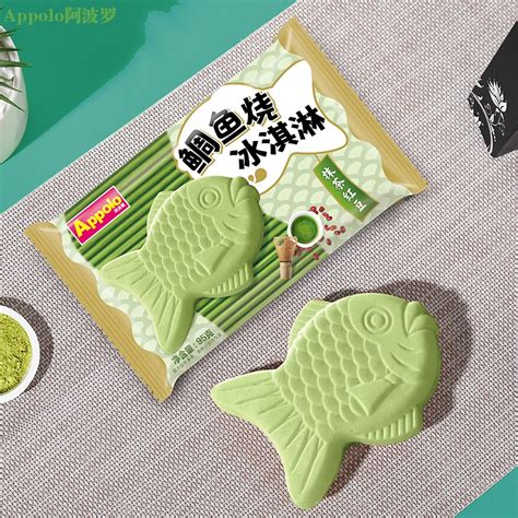 鲷鱼烧冰淇淋 抹茶红豆味 香港阿波罗江门雪糕有限公司
