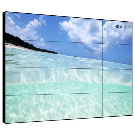 Ultra High Definition Inch Ultra Narrow Bezel LCD Display LCD Video Wall LCD Video Wall And