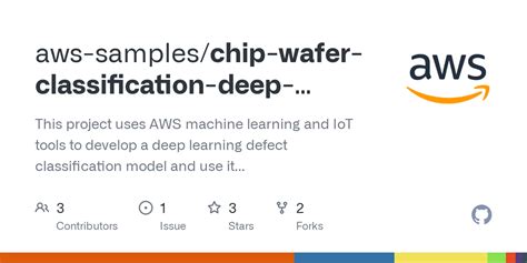 Github Aws Sampleschip Wafer Classification Deep Learning This Project Uses Aws Machine