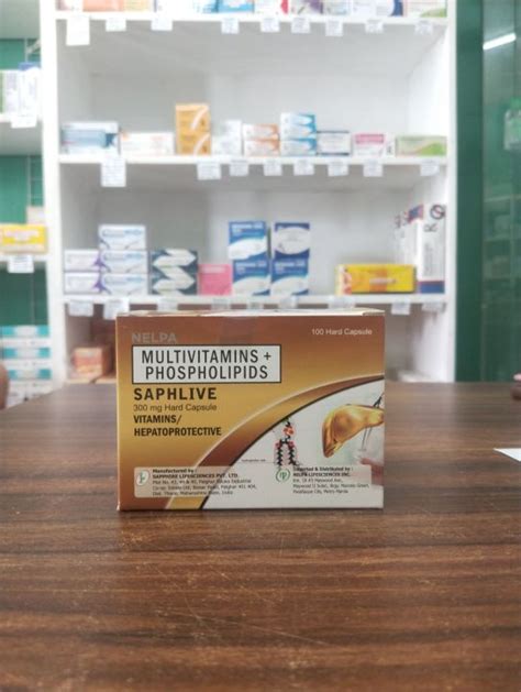 Multivitamins Phospholipids Saphlive 300mg Hard Capsule Lazada Ph