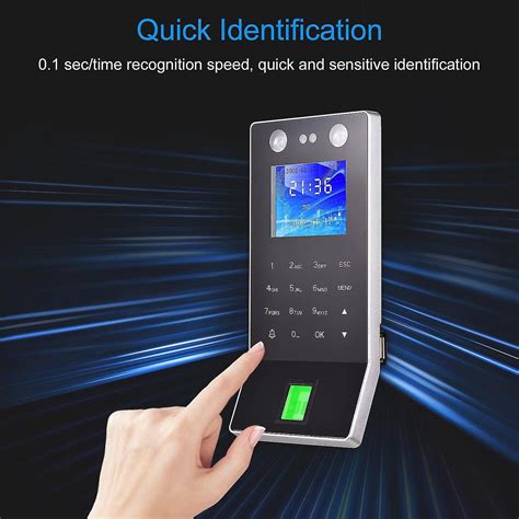 Face Recognition Fingerprint Password Attendance Machine Access Control Time Clock Recorder Id