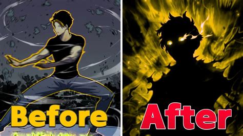 من مجرد بشري إلى ملك يُرعب التنانين1⃣ ملخص مانهوا Youtube