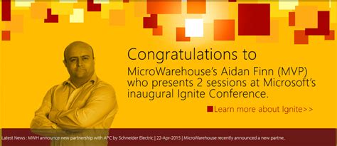 All The Details On My Two Ignite Sessions Aidan Finn It Pro