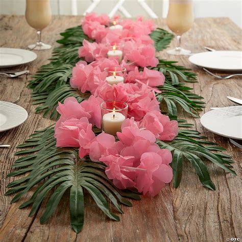 elevated luau table decorating kit 48 pc