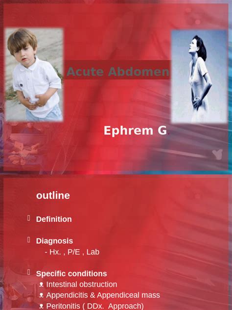 4 Acute Abdomen Pdf Abdomen Clinical Medicine
