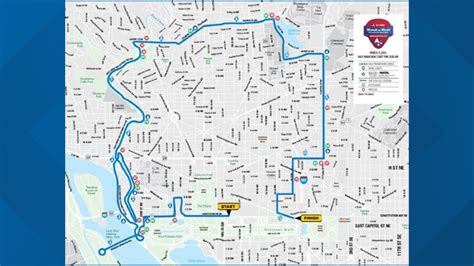 Dc Road Closures And Parking Restrictions For 2026 Rock ‘n Roll Half