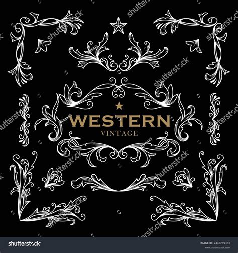 Western Scroll Designs 7939 Western Scroll Pattern Images Stock